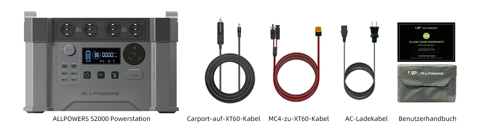 ALLPOWERS S2000 Pro Tragbares Powerstation | 2400W 1500Wh – ALLPOWERS ...